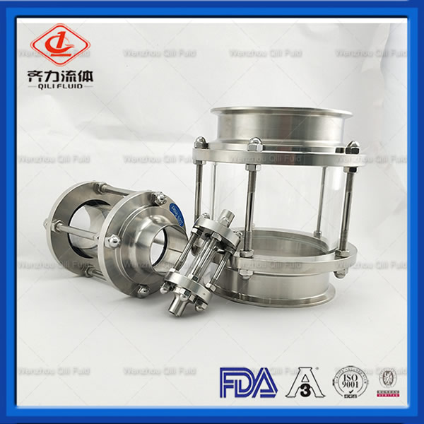 304/316L Sanitary Stainless Steel liquid level tank Sight Glass/Column ...