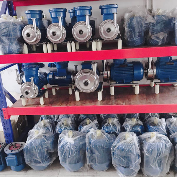 304 And 316 Stainless Steel Sanitary Centrifugal Fluid Pump - Qili ...