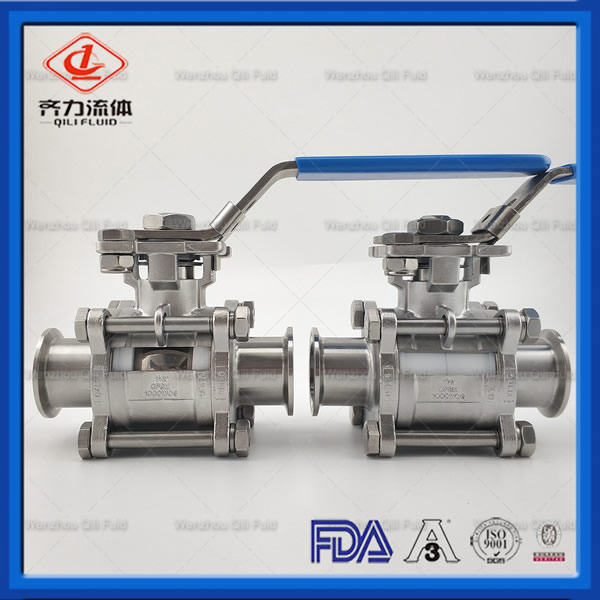 China High Quality Manual Food Grade Full Bore Encapsulate PTFE Ball ...