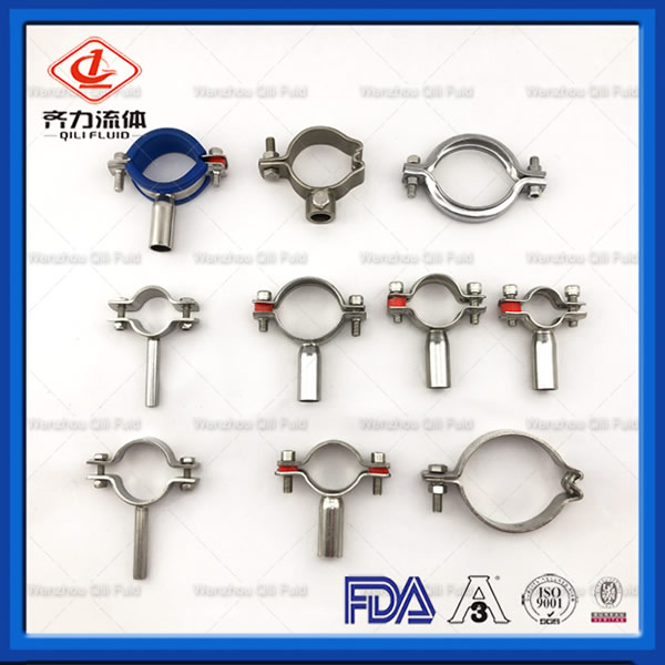 Hygienic Food Grade Stainless Steel Tube Hanger, China Hygienic Tube ...