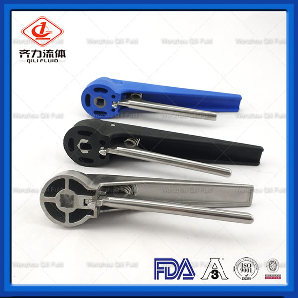 China Sanitary Stainless Steel Butterfly Valve Pull Handle, Sanitary ...