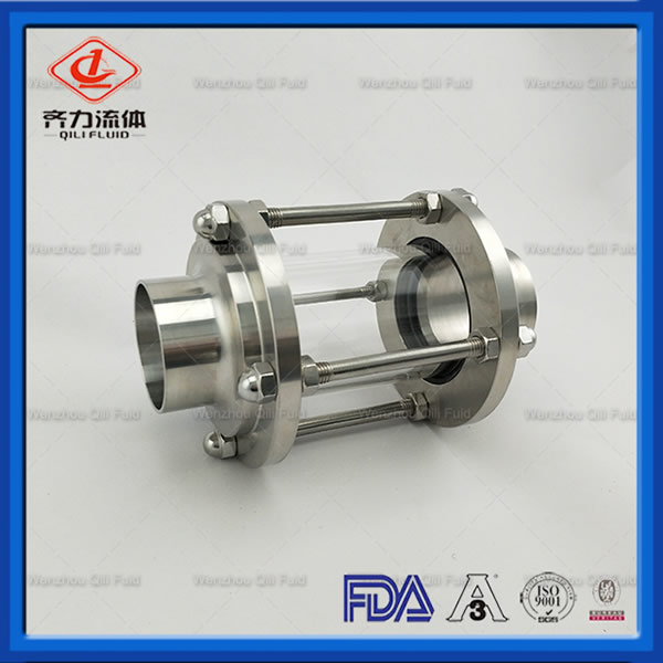 Sanitary Stainless Steel Welded Sight Glass For Brewing, China water ...