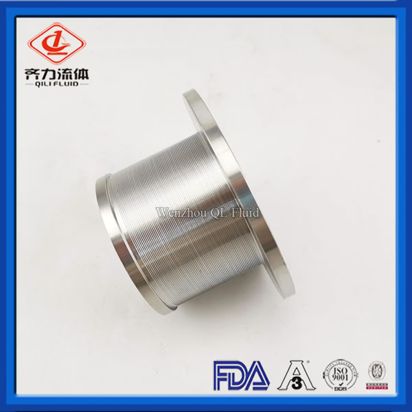 China Stainless Steel Custom Long Length Ferrule with Flange Connection ...