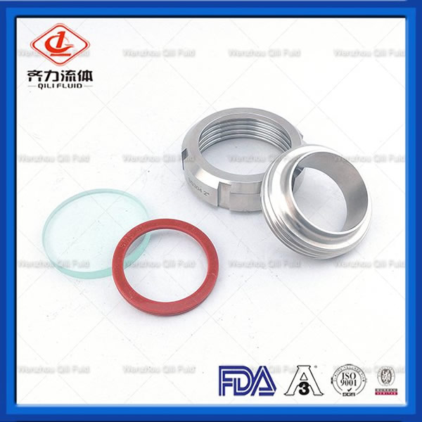 China Stainless Steel Sanitary Grade Union Type Sight Glass, Sanitary ...