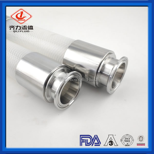 China Stainless Steel Sanitary Hose Tri Clamp Fittings And Crimp ...