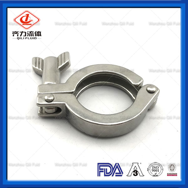 Stainless Steel Sanitary Single Pin Tri Clamp, China sanitary tri clamp ...