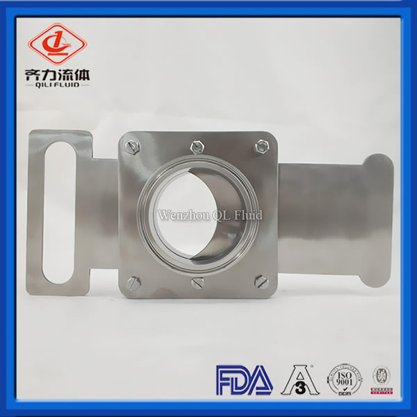 China Stainless Steel Sanitary Slide Gate Assembly, Control Flow ...