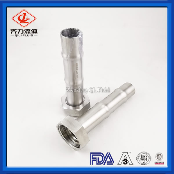 China Stainless Steel SS304 SS316 RJT Nut Double Loop Pipe, Hygienic ...