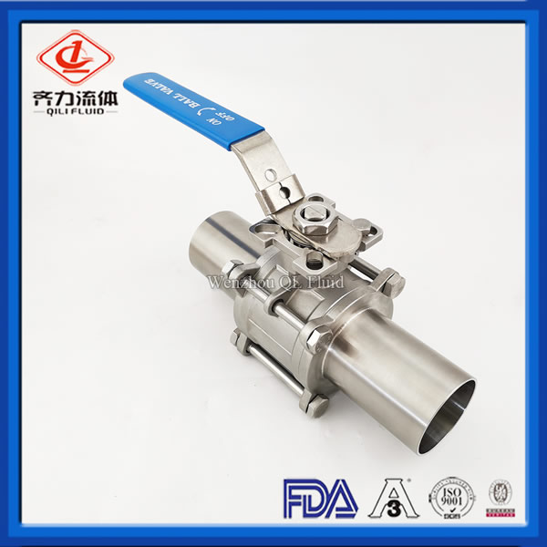 Stainless Steel Two Way Long Length Encapsulated Weld End Ball Valve ...