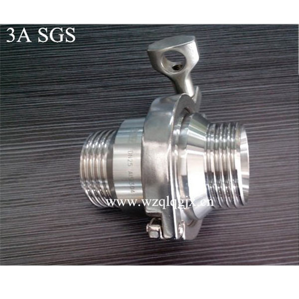 China Sanitary Stainless Steel Male Threaded Check Valve, Male Threaded ...