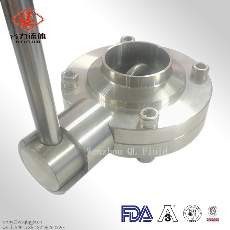 Sanitary Weld Butterfly Valve - Qili Fluid Equipment Co.,ltd.