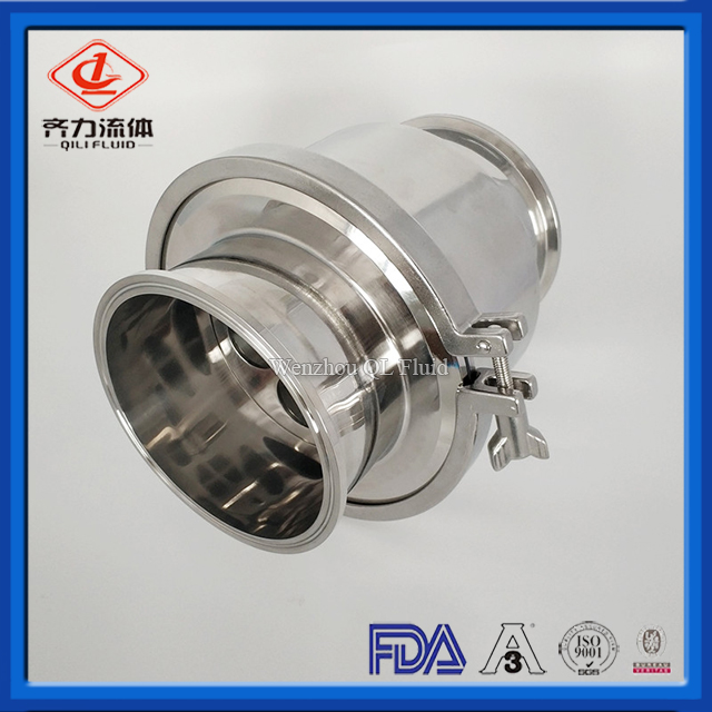 China Sanitary SS Tri-clamp 304&316L 6'' Check Valve, Clamp Check Valve ...