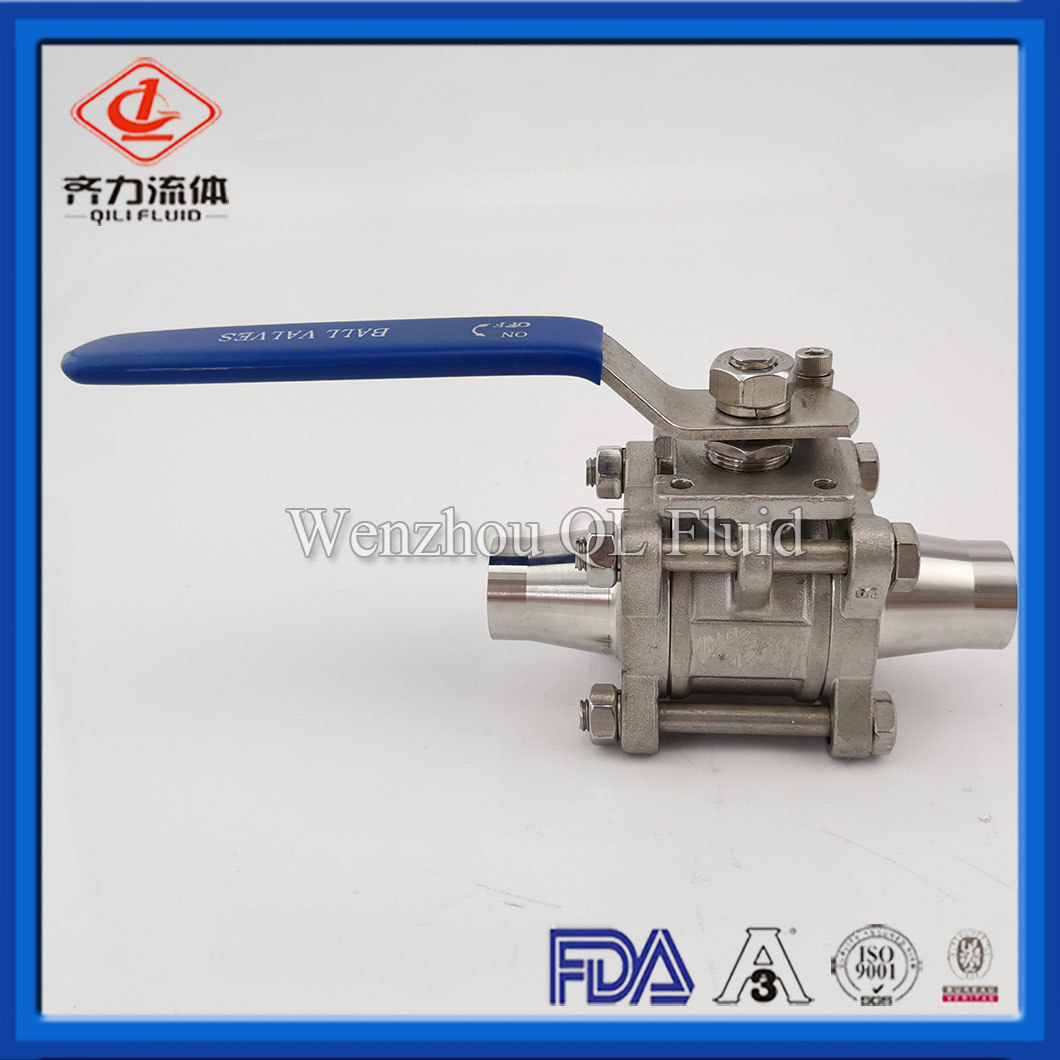 China Stainless Steel CF3M CF8M Manual Food Grade Full Bore Encapsulate ...