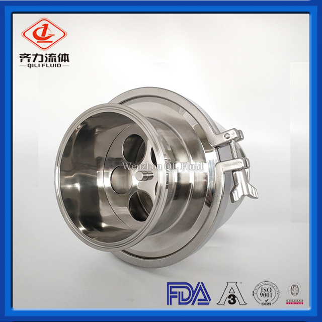 China Sanitary SS Tri-clamp 304&316L 6'' Check Valve, Clamp Check Valve ...