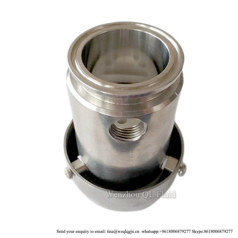 304 316L Sanitary Clamped Stainless Steel Check Valve for Food Grade ...