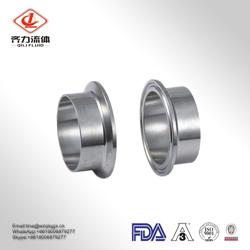 3A DIN SS304/ 316L Stainless Steel Sanitary Tri Clamp Pipe Fitting ...