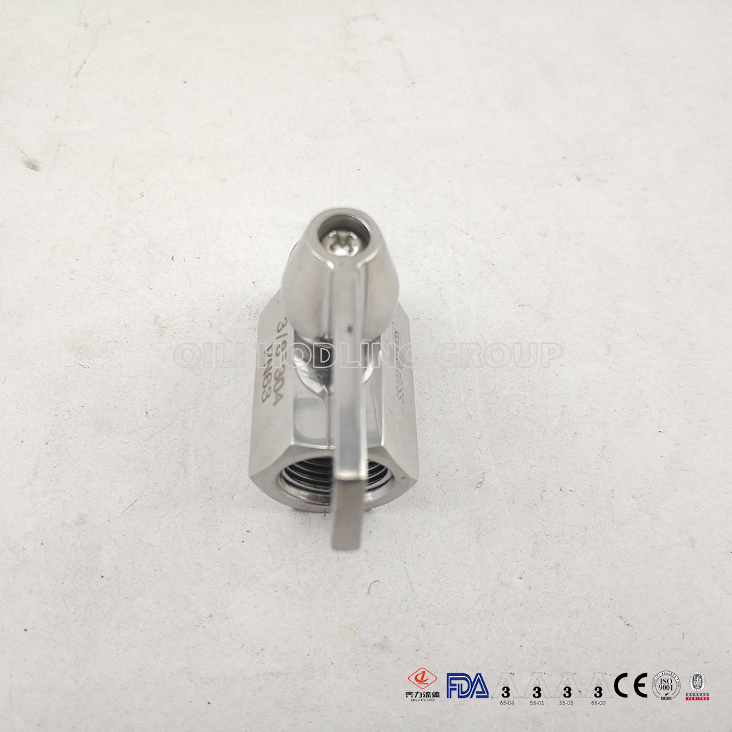 Stainless Steel One-Piece Female Thread Ball Valve, China Female Thread ...