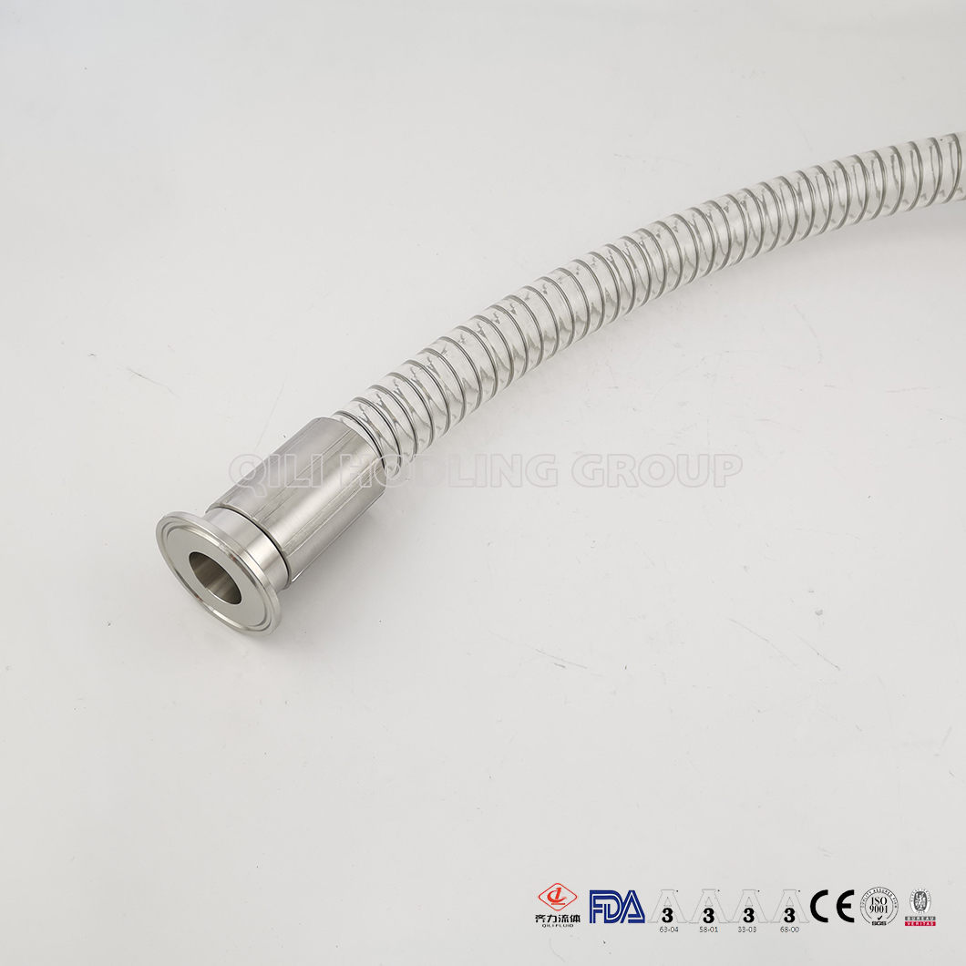 Clear Flexible PU Steel Wire Reinforced Hose, China PU-hose with spring ...