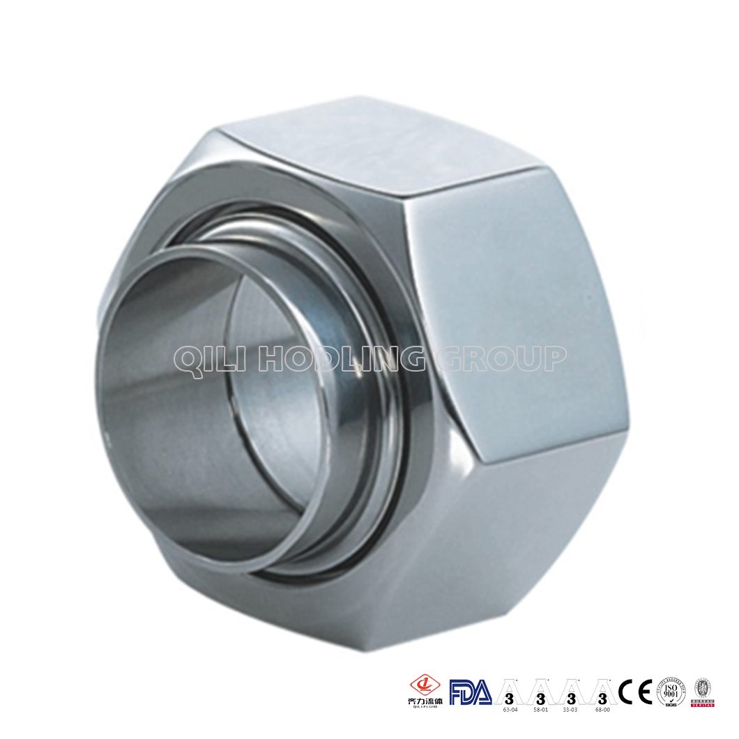 SMS Stainless Steel Pipe Fitting Sanitary Union, China sanitary ...
