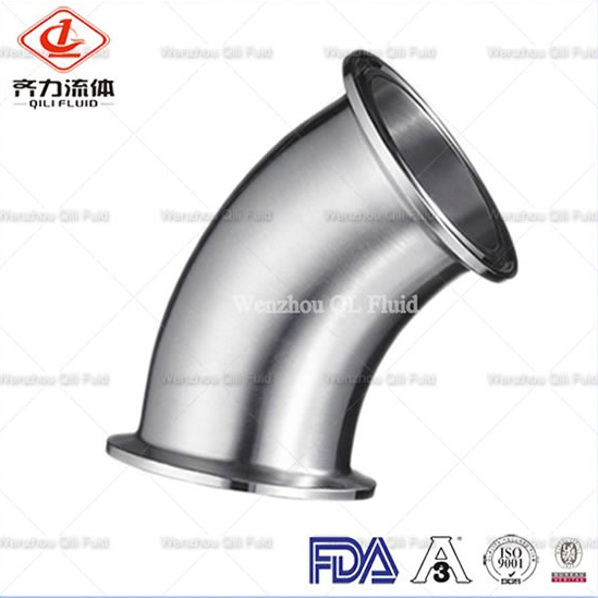 Sanitary Clamp 90 Degree Pipe Fittings Elbow, China pipe fitting, 90 ...
