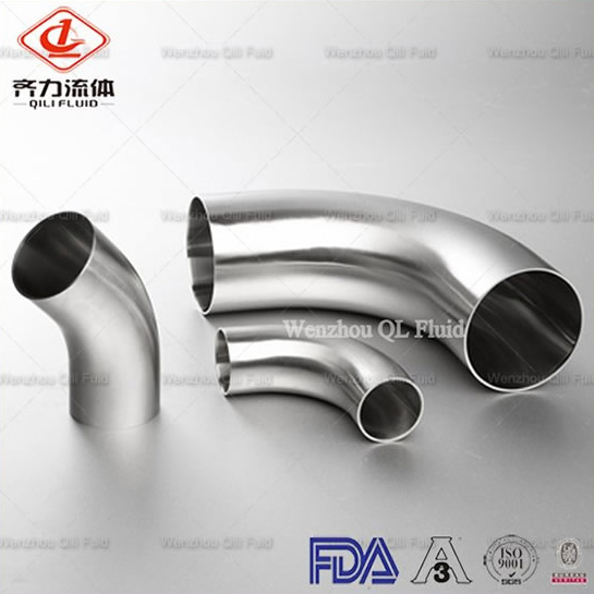 Sanitary Clamp 90 Degree Pipe Fittings Elbow, China pipe fitting, 90 ...
