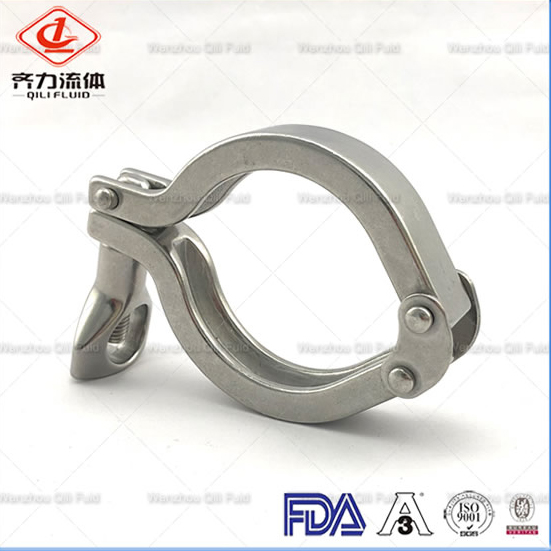 Sanitary Stainless Steel Double Pin Heavy Type Clamp, China tri clover ...