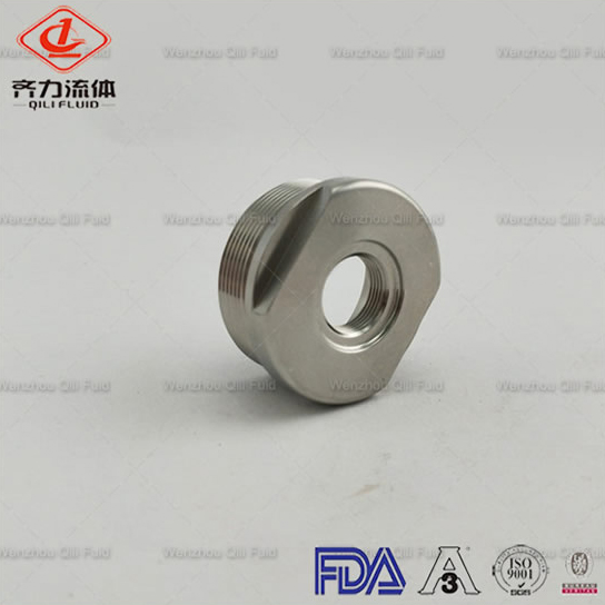 Sanitary Stainless Steel Threaded Tube To Pipe Adapter Ferrule, China ...