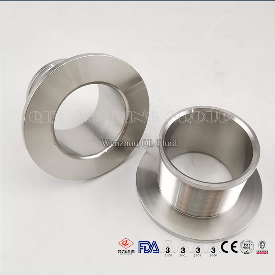 Stainless Steel Custom Long Length Ferrule with Flange Connection ...