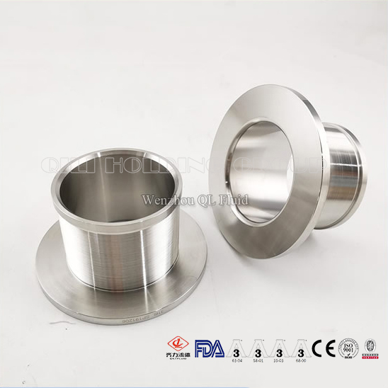 Stainless Steel Custom Long Length Ferrule with Flange Connection ...