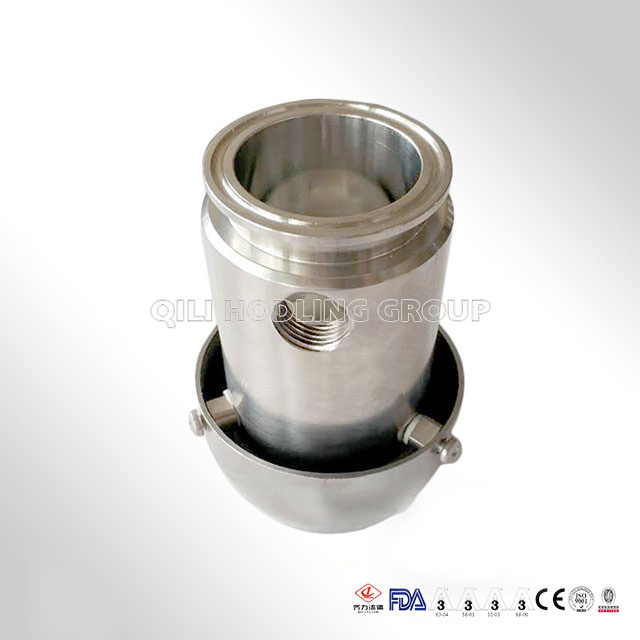 304 316L Sanitary Clamped Stainless Steel Check Valve for Food Grade ...