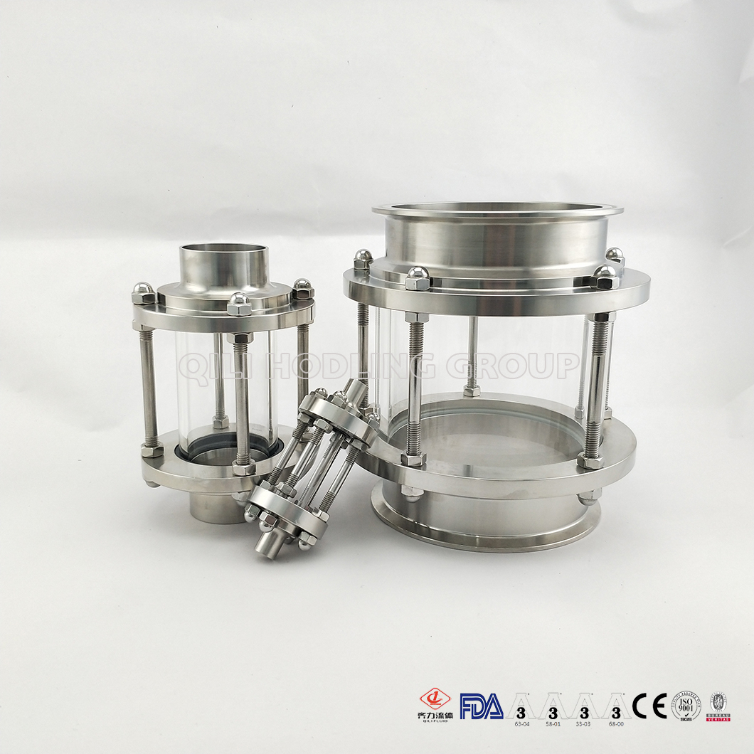 304/316L Sanitary Stainless Steel liquid level tank Sight Glass/Column ...