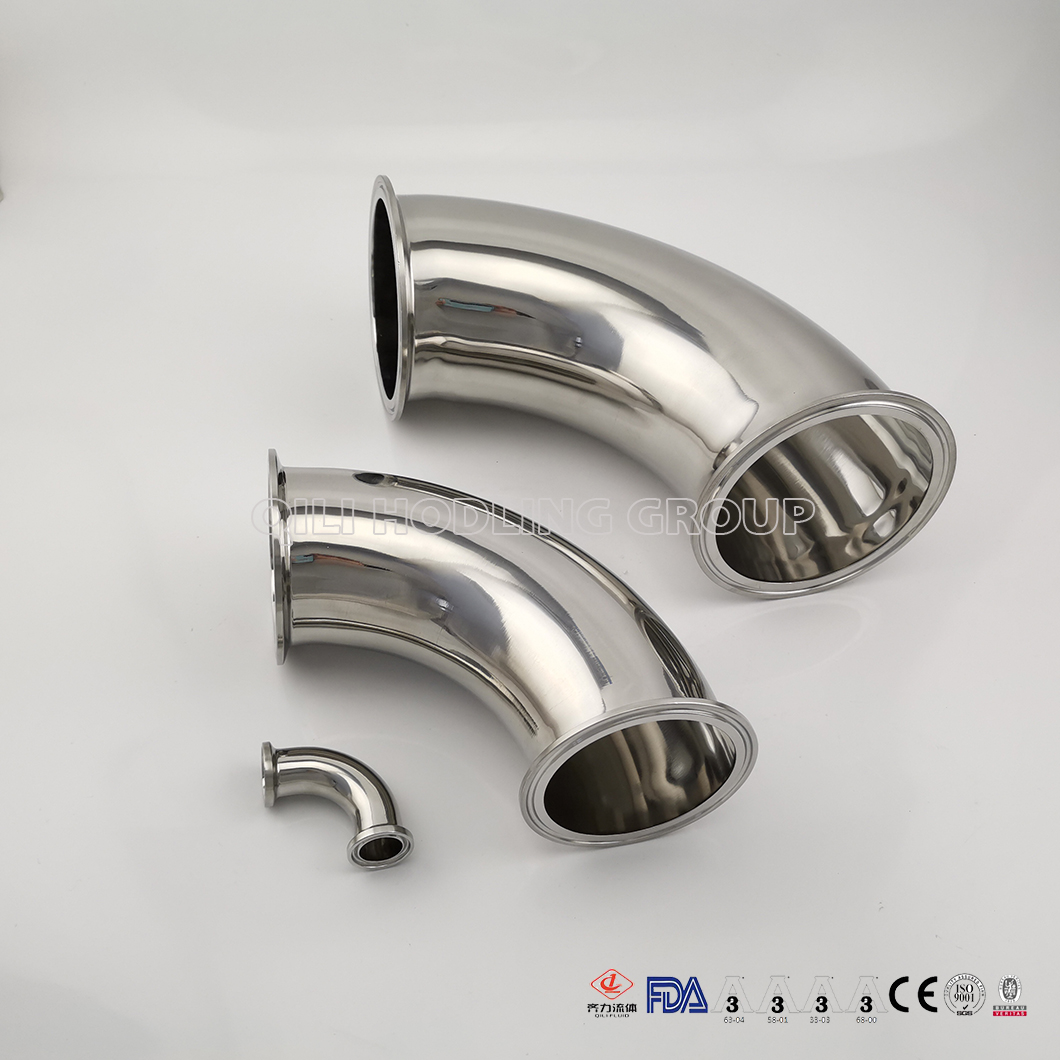 Electricity Polishing Hygienic Tri Clamp Tee, Elbow, Reducer Pipe ...