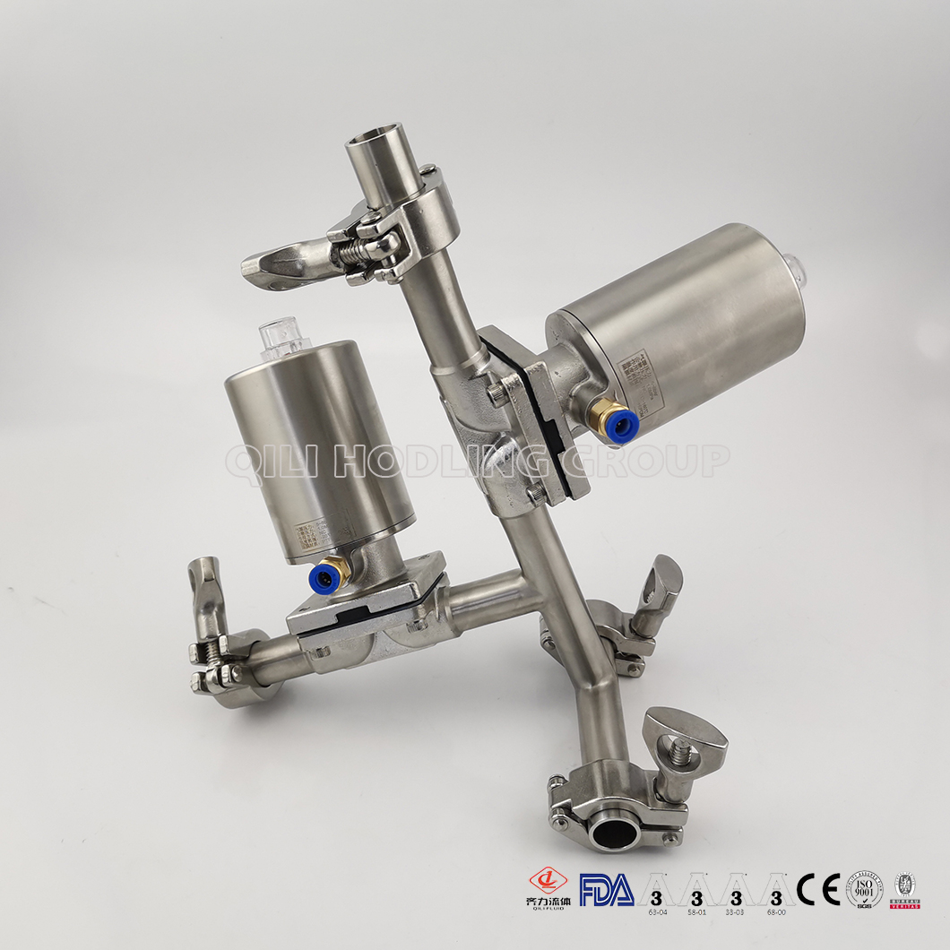 Hygienic Stainless Steel Pharmaceutical Diaphragm Valves Equipments ...