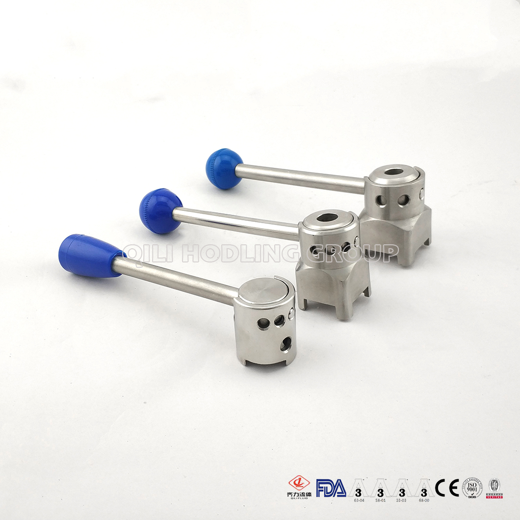Sanitary Stainless Steel Butterfly Valve Plastic Trigger Handle, China ...