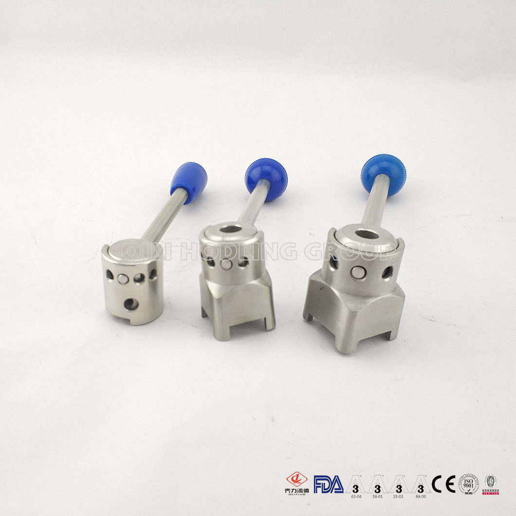 Sanitary Stainless Steel Butterfly Valve Pull Handle, China Sanitary ...