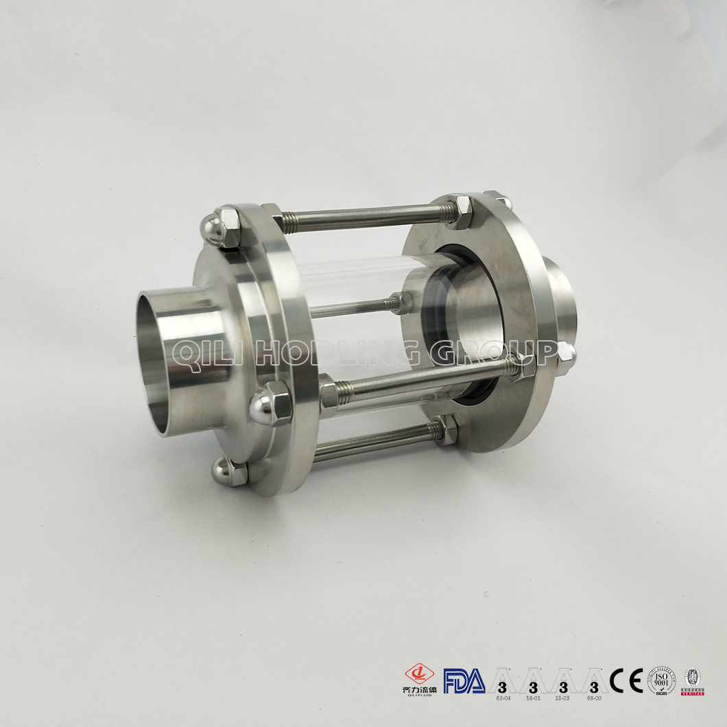 Sanitary Stainless Steel Welded Sight Glass For Brewing, China water ...