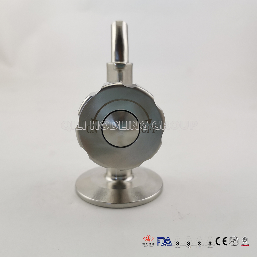 SS304 Tank Accessories Tri-Clamp Sample Valve, China beer brewing ...