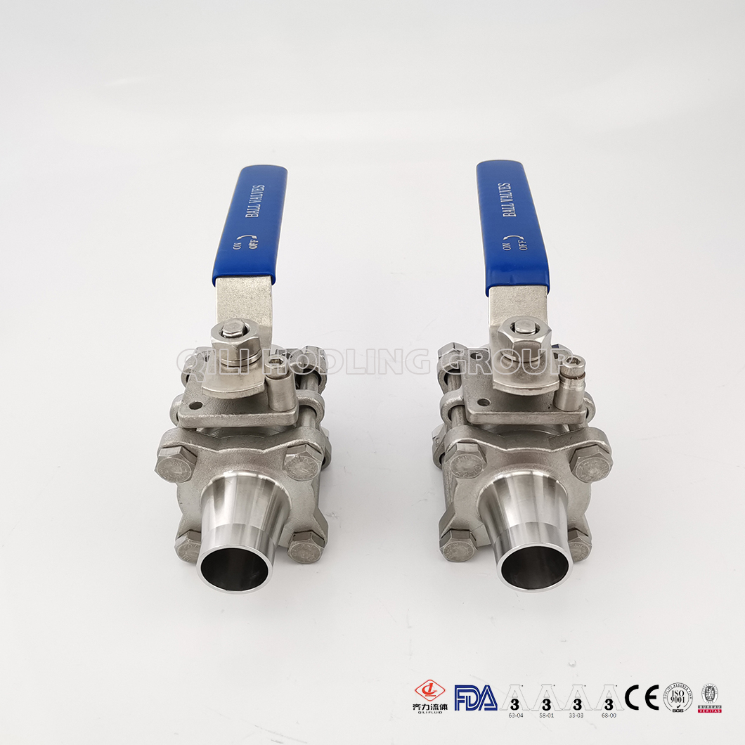 Stainless Steel CF3M CF8M Manual Food Grade Full Bore Encapsulate ...