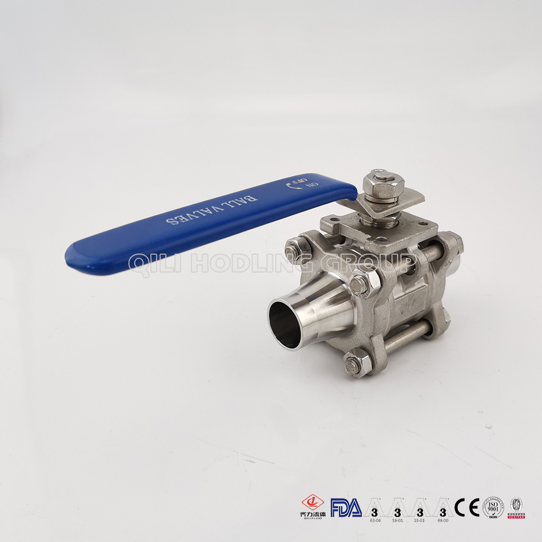 Stainless Steel CF3M CF8M Manual Food Grade Full Bore Encapsulate ...