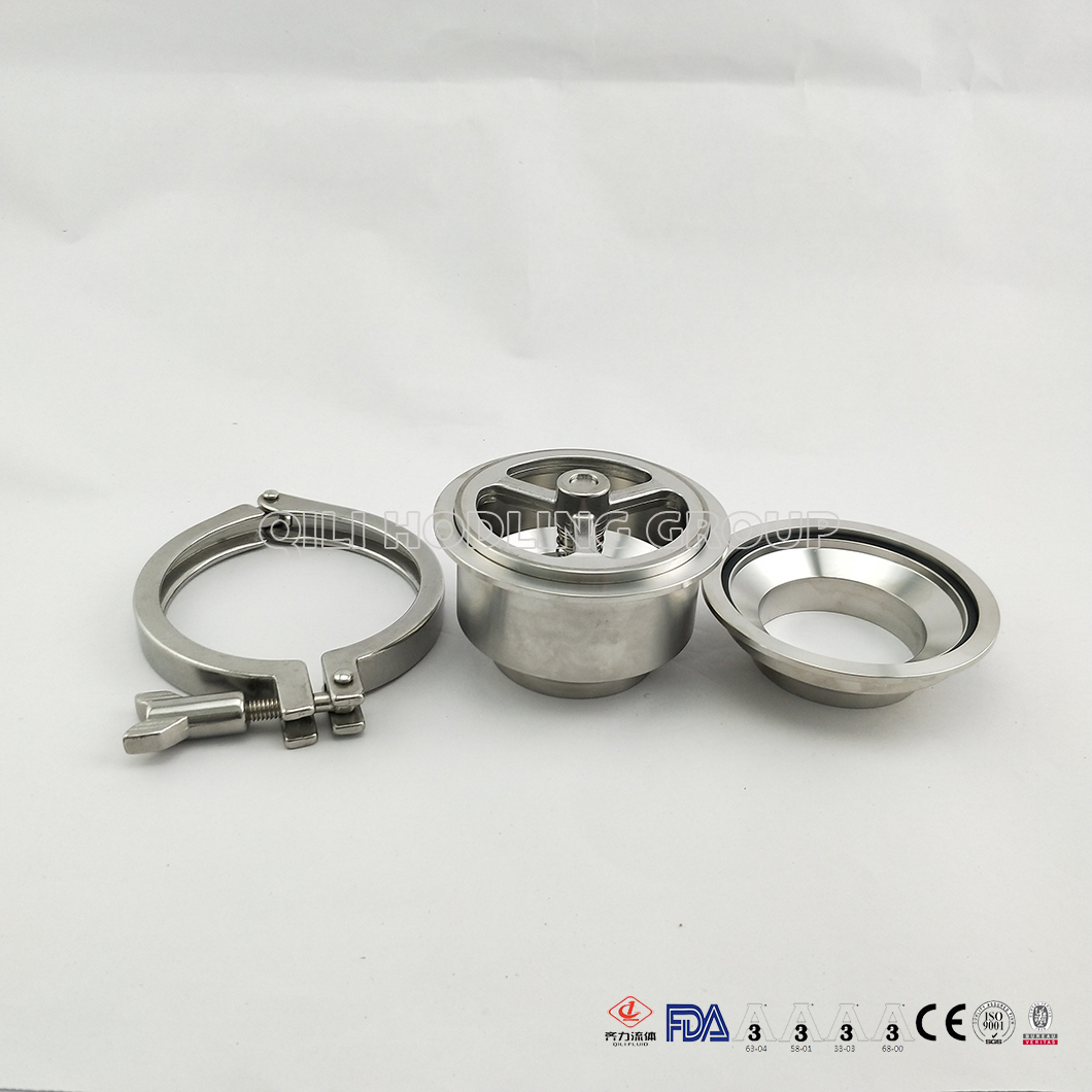 Stainless Steel Tri Clamped Hygienic Check Valve, China sanitary check ...