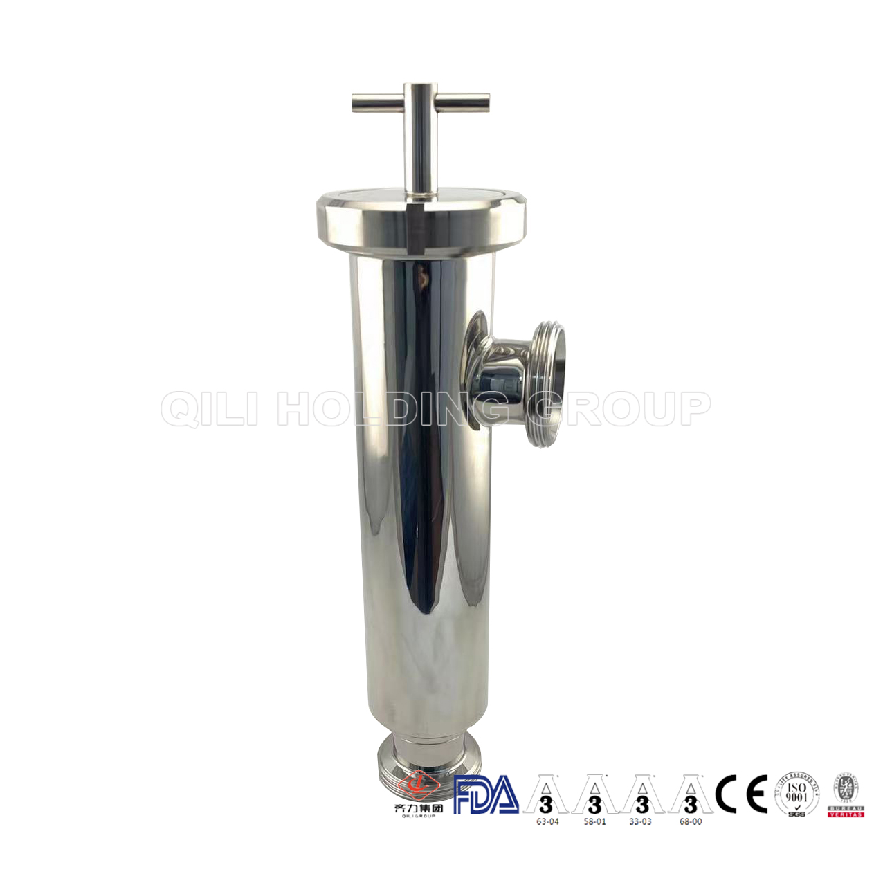 hygienic Flow Control threaded Angle Type Filter, China Manufacturers ...