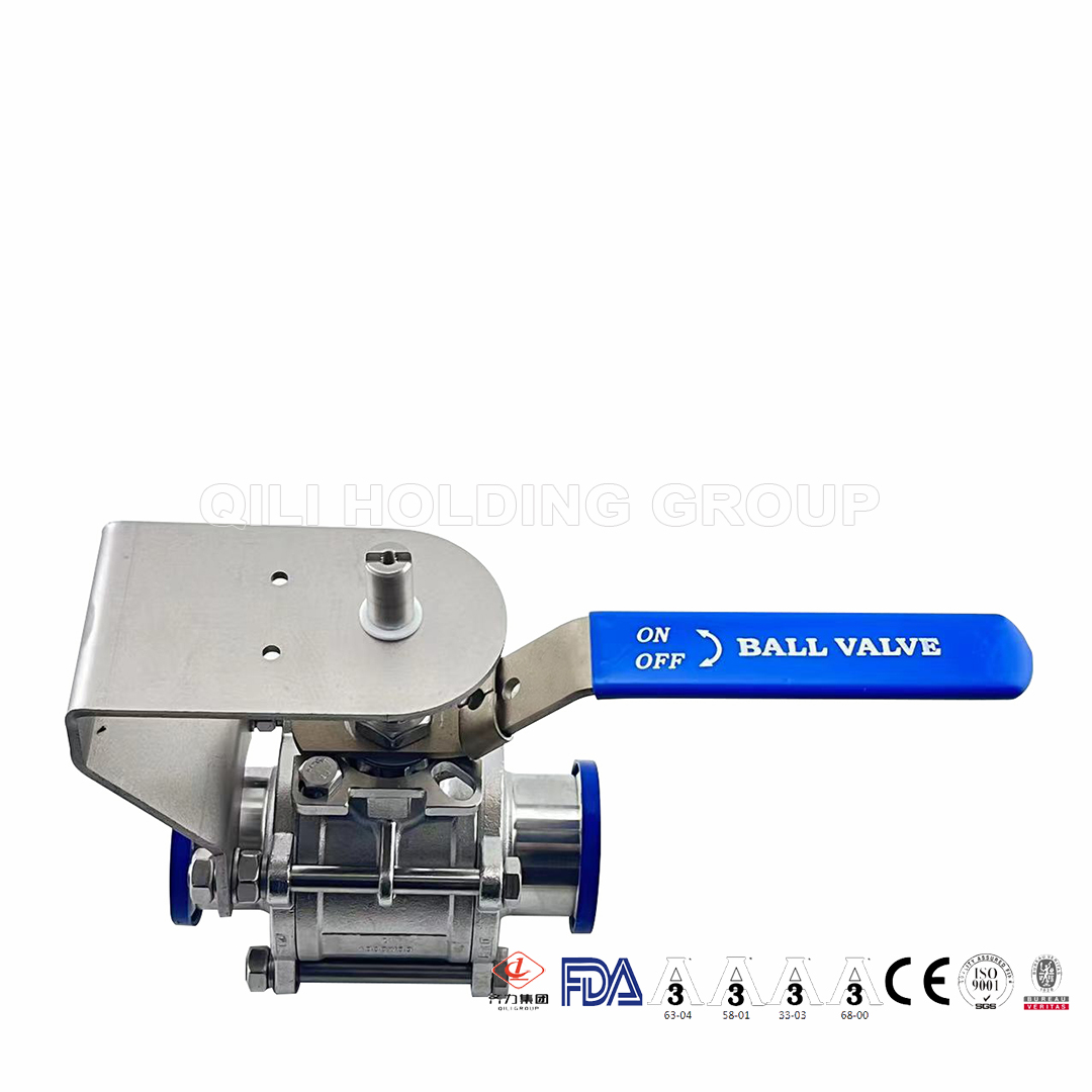 sanitary ball valves with bracket, China Manufacturers, Suppliers ...