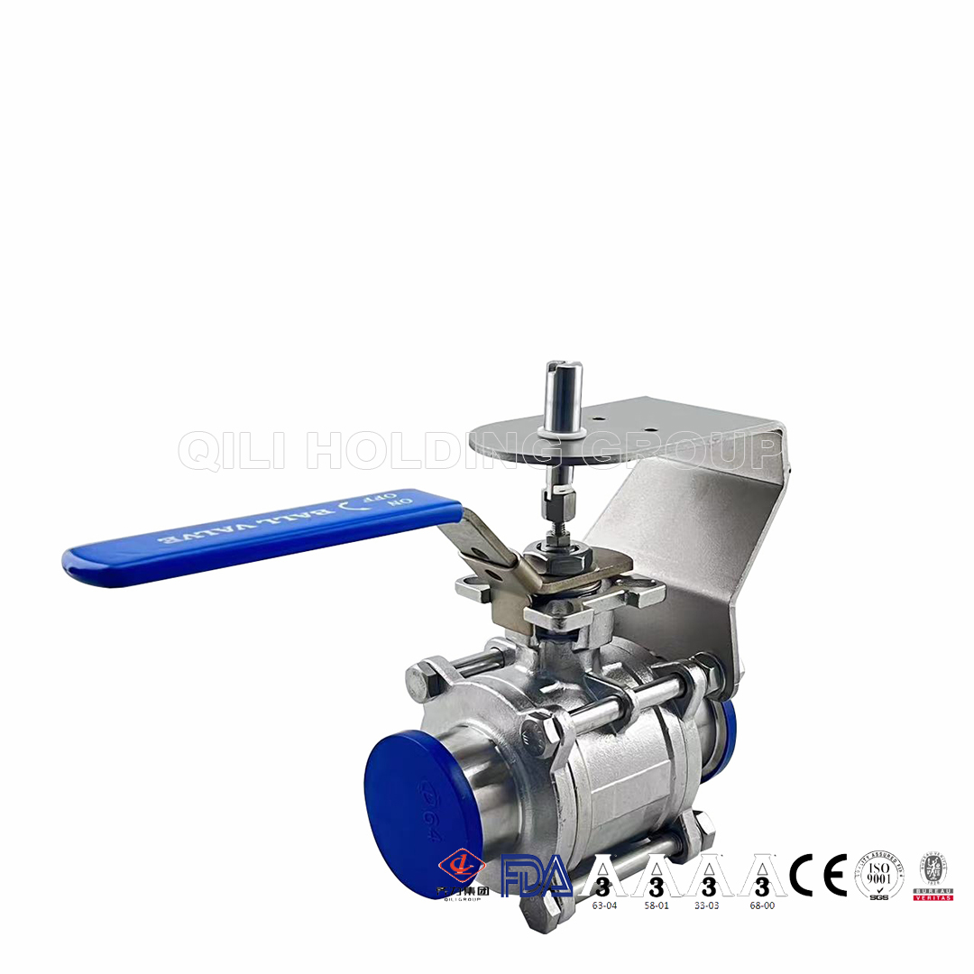 sanitary ball valves with bracket, China Manufacturers, Suppliers ...