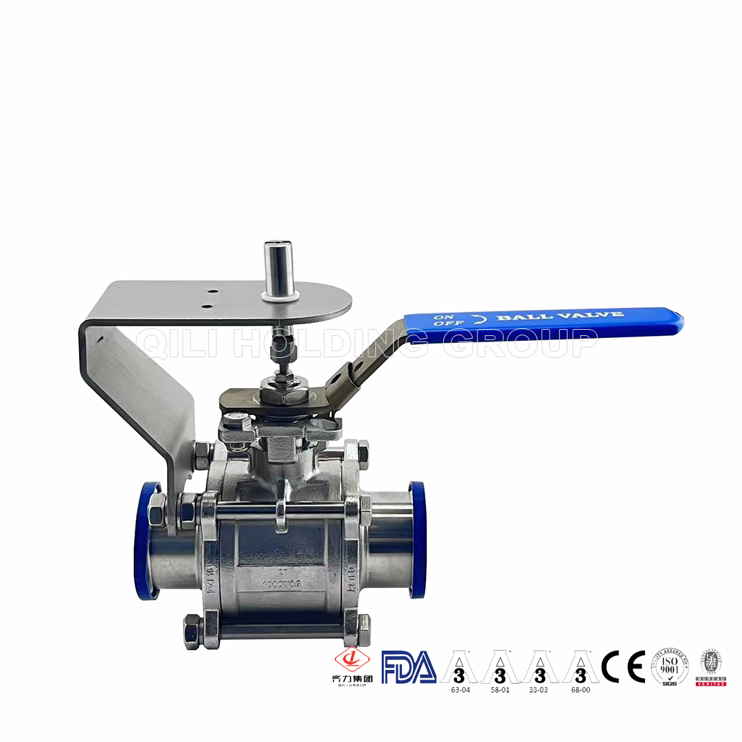 sanitary ball valves with bracket, China Manufacturers, Suppliers ...